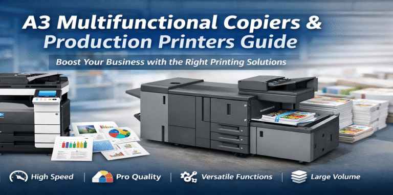 A3 Multifunctional Copiers & Production Printers Guide | Balaji